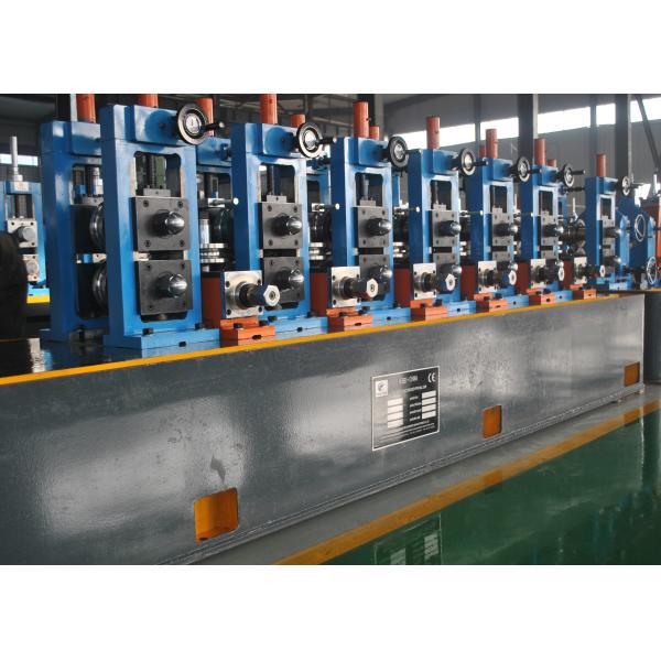 Quality Blue High Precision ERW Pipe Mill Machine for 16-76mm Round Pipe for sale