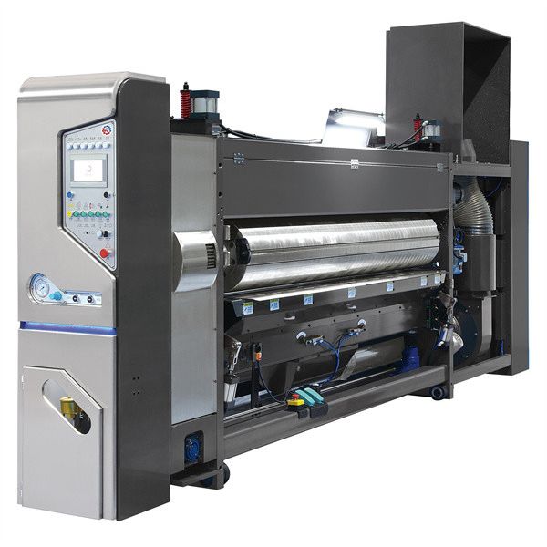Quality Fully Automatic Carton Flexo Box Machine Water Based Ink Automatic Folder Gluer for sale