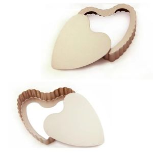 Quality Available In Pink Or Gold Love-Themed 4-Inch Baking Mold For Cakes for sale
