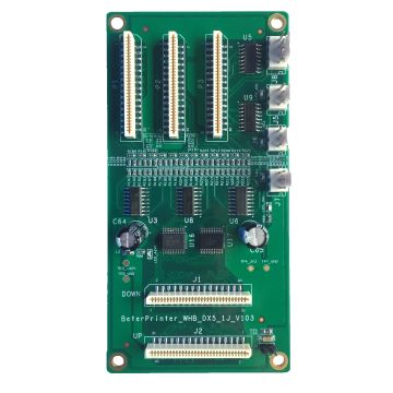 Quality USB2.0 low cost DX5 single head Inkjet Print Board printed for photo printer for sale
