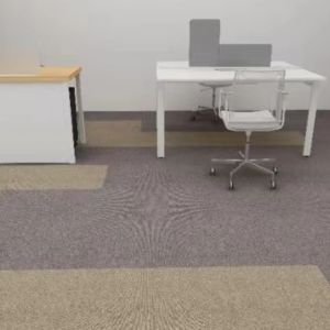 Quality 50x50 Office Modular Carpet with Removable Rectangle Nylon Floor Covering Tiles for sale