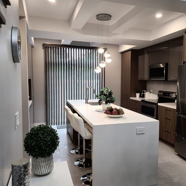 Quality Custom Matte Kitchen Cabinet for End Modern Smart Kitchens in Villas and Apartments for sale