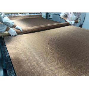 Quality Customized Color And Pattern Coated Metal Fabric Used for Laminated Glass Door for sale