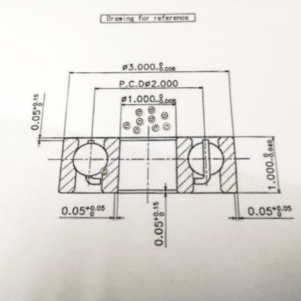Quality Mobile 1*3*1 Miniature Micro Full Ball Bearing 681 with Clearance C3 and High Precision for sale