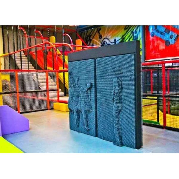 Quality Plastic 3D Pin Impress Board Wall For Adults Playing 1815*1250*2020 Mm for sale