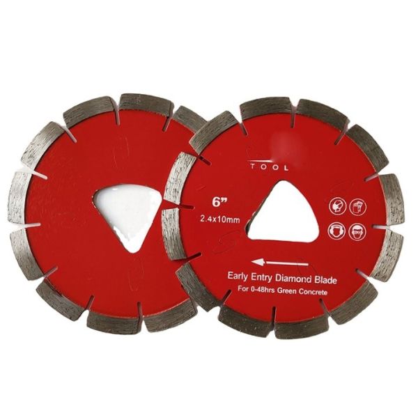 Quality 6 Inch Early Entry Concrete Diamond Blade Soff Cut Concrete Saw Blades for sale