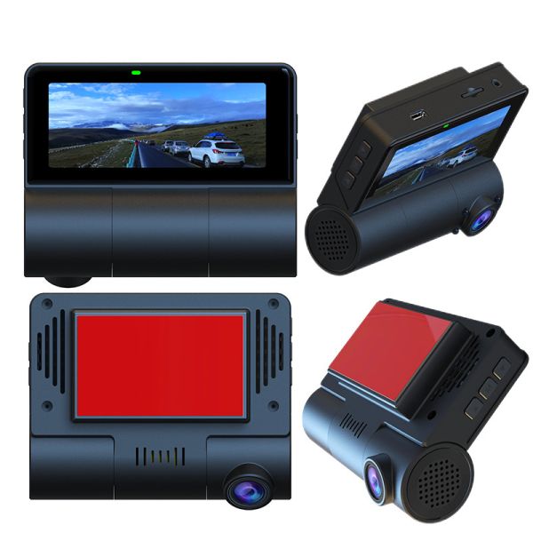 Quality WiFi GPS Car Recorder Dual Recording Invisible 1080P Car Dash Camera with Lens F/NO 1.60 for sale