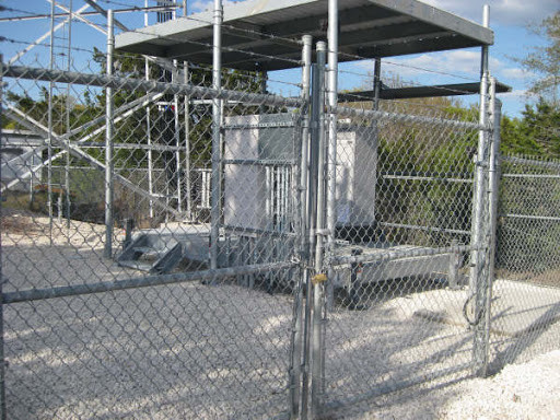 Quality Galvanized Iron 1800mm Tall Tower Fencing With Diamond Hole for sale