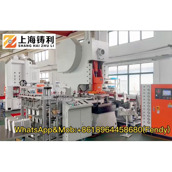 Quality Automatic Aluminium Foil Container Machine Zl-T63 40~68strokes/min With Stacker for sale