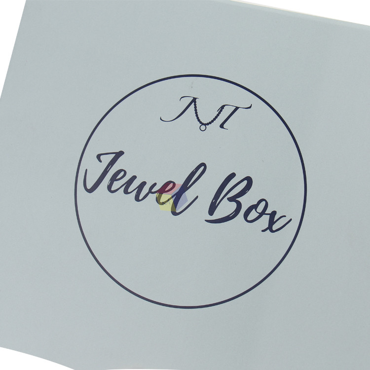 Quality Custom Jewelry Packaging Box Bracelet Gift Box With Matt Lamination And Ribbon for sale