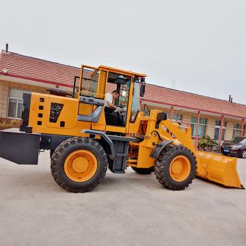 Quality Wheel Front End Loader 96Kw 2500mm Wheelbase 30mm Boom Thickness for sale