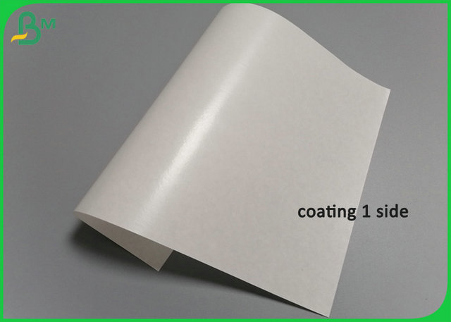 Food Grade Coated One Side PE White MG Paper Roll 30gr 40gr For Fresh Meat Wrapping 
