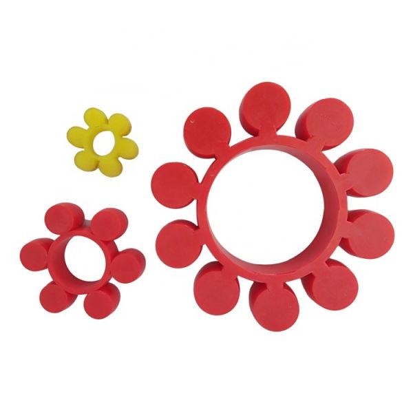 Quality PU Elastic Rubber Spider Insert Nanocrystalline Flexible Coupling Parts 92A 98A for sale
