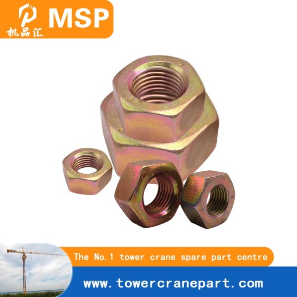 Quality Anchor Nuts And Washers Efficient Internal Climbing Tower Crane Accessory For Space-Saving Solutions for sale