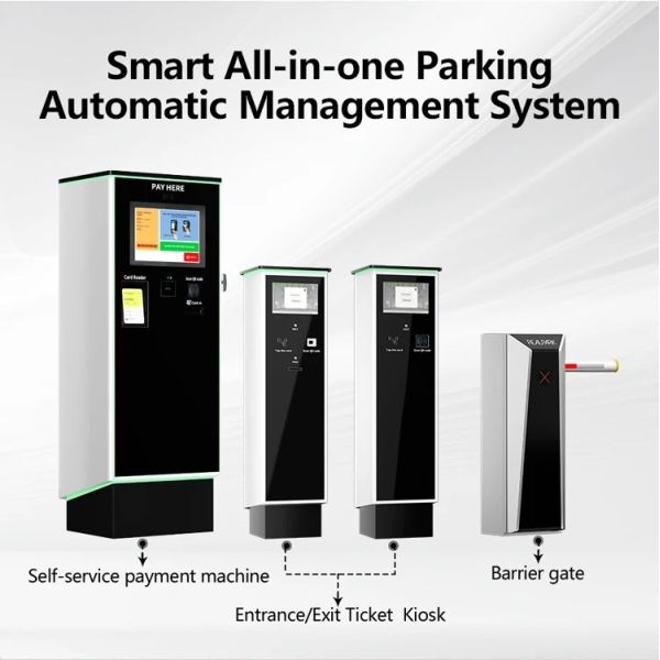 Quality Cash Parking Payment Machine ATM IP54 Parking Lot Pay Machines for sale