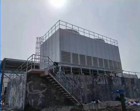 Quality FRP Counter Flow Cooling Tower Square Round GRP Square Cross Flow Type Cooling for sale
