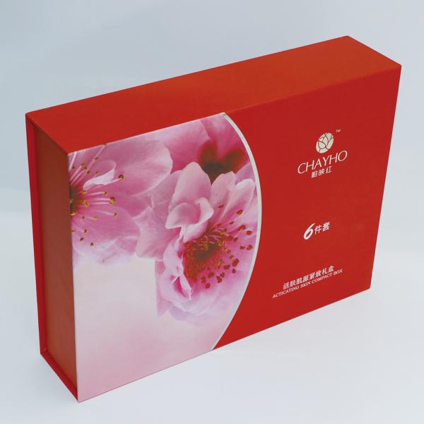 Quality Customized luxury cardboard smooth surface with logo carton book shaped boxes for sale