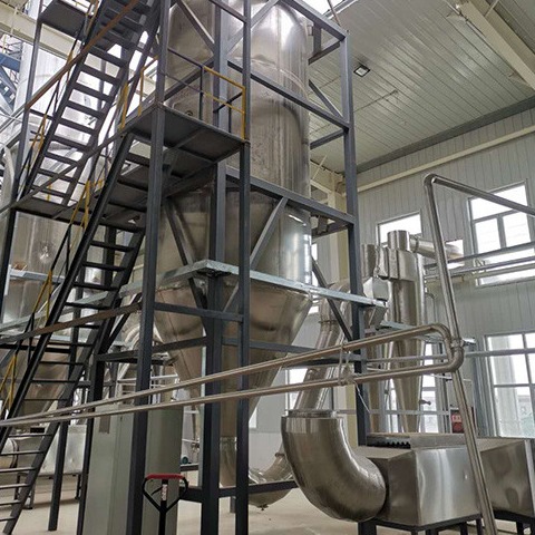 Quality 4KW Cocoa Powder Milk Spray Dryer Machine Dimorpholine Granulation Dryer for sale