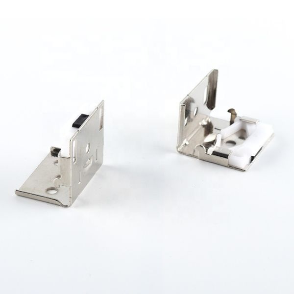 Quality All-Season Zebra Roller Blinds Components Wall Bracket for Tracks Accessories Support for sale