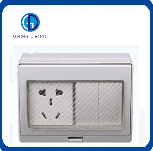Quality Different sizes and specifications IP55 Multi Waterproof Switch Socket with for sale