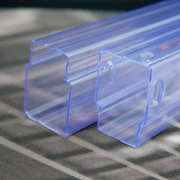 Quality Transparent Anti Static Electronic Components Packaging Transport Tube for sale