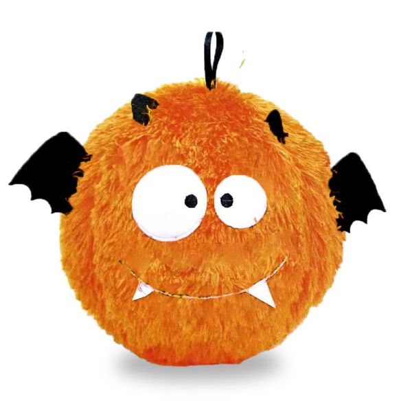 Quality 6'' PVC Inner Ball Red Fuzzy Bat Ideal for Halloween Decorations Inflatable Balloons for sale