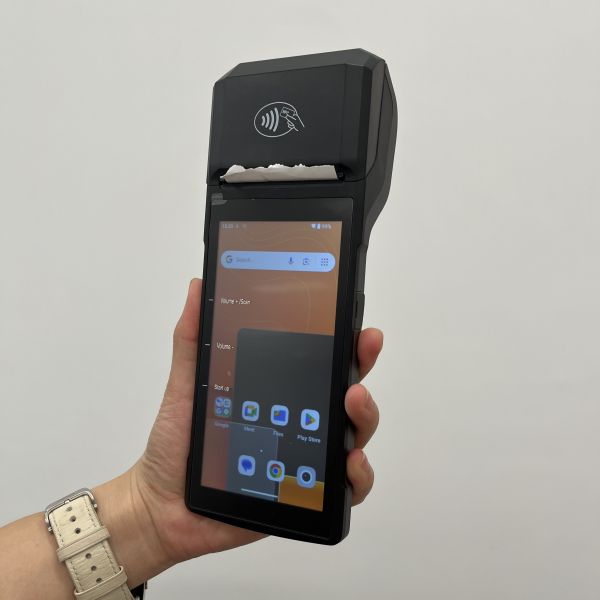 Quality QR Code Compact Handheld Android POS Terminal With 35 Hours Battery for sale