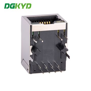 Quality KRJ-138ENL 8p8c Network 100 megabit cat6 RJ45 Connector with internal magnetics for sale