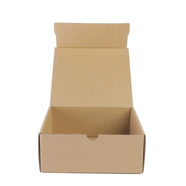 Quality Moisture Proof Clothing Packaging Recycled Folding Kraft Paper Box With Custom for sale
