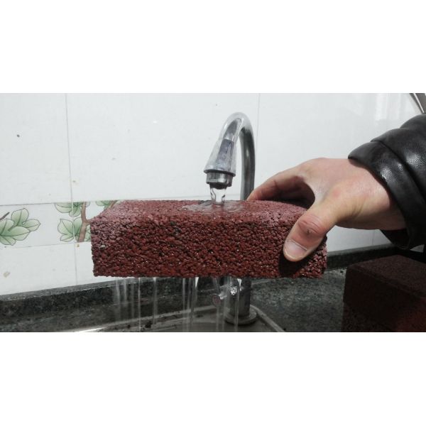 Quality Anti Slip Water Permeable Brick / Permeable Interlocking Pavers Fit Walking And Driveway for sale