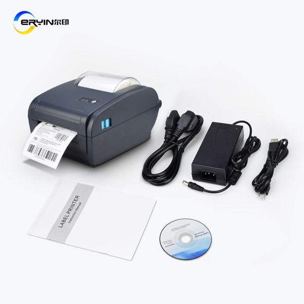 Quality CPCL/ESC/P0S Command Wireless 4x6inch Mini Thermal Label Printer for Shipping for sale