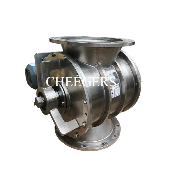 Quality 1.1KW Dust Collector Rotary Valve 2 Ton/h Stainless Steel Sanitary for sale