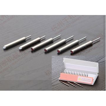 Quality Precise Exit Radii Ruby Nozzle / Wire Guide Eyelets For Coil Winding Machine for sale