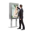 china 43 Inch Stainless Steel 304 IP65 Waterproof Outdoor Digital Signage Kiosk with