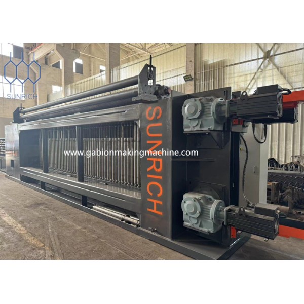 Quality SRC-100-2 Fully Automated Gabion Mesh Production Line Weaving Width 4500mm for sale