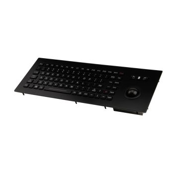 Quality Marine Keyboard Military Black Ruggedized keys with Trackball for sale