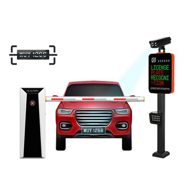 Quality LPR Parking Dispenser with LED Screen 5mp Camera Parking System Machine for sale