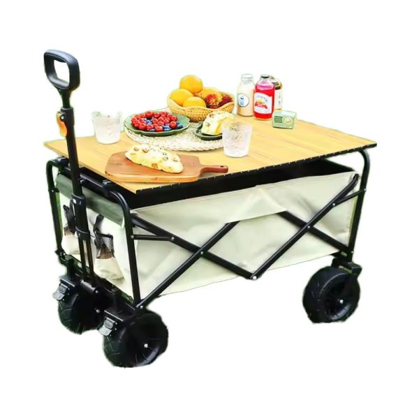 Quality Convenient Collapsible Beach Wagon Multi Functional For Outdoor Activities for sale