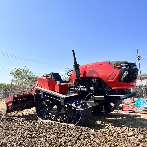 Quality Multifunction Compact Crawler Tractor Farm Equipment With Loader And Backhoe for sale