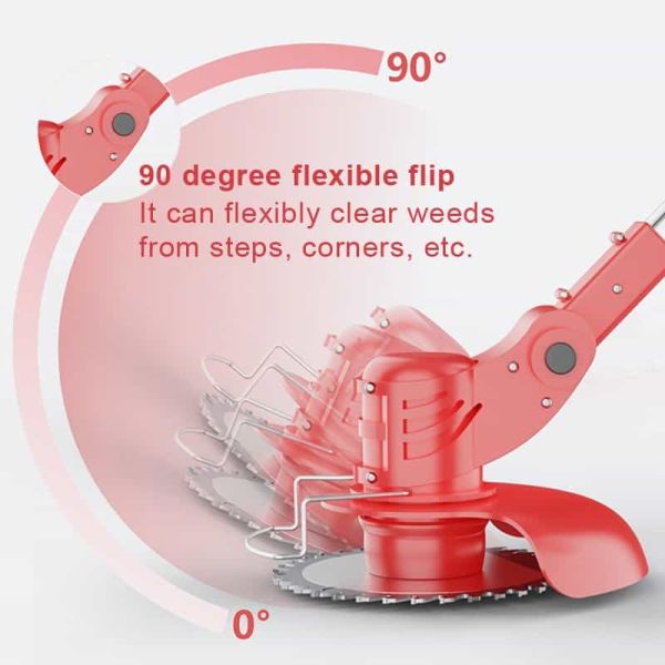 Quality Anti Slip Electric String Trimmer With Brushless Motor 100mm Cutting Width for sale
