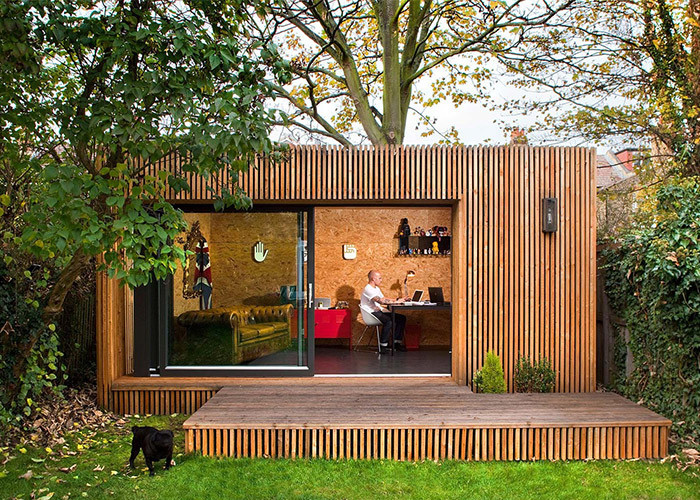 Quality Custom Wooden Design Mobile Prefab Garden Studio | Light Steel Frame Cabin for sale