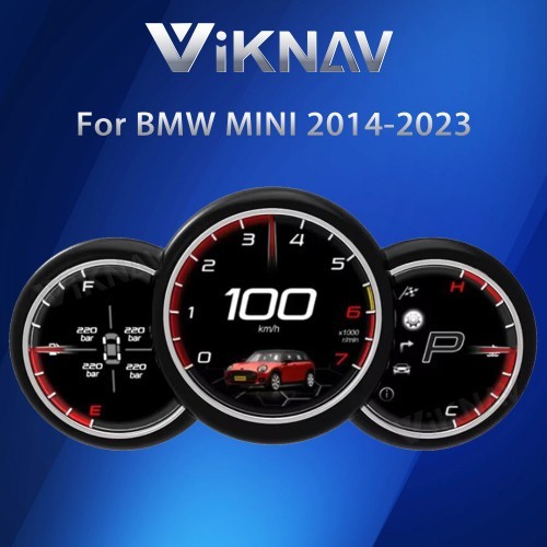 Quality VIKNAV 9 ” Digital Dashboard For BMW MINI 2014-2023 RHD&LHD LCD Screen for sale