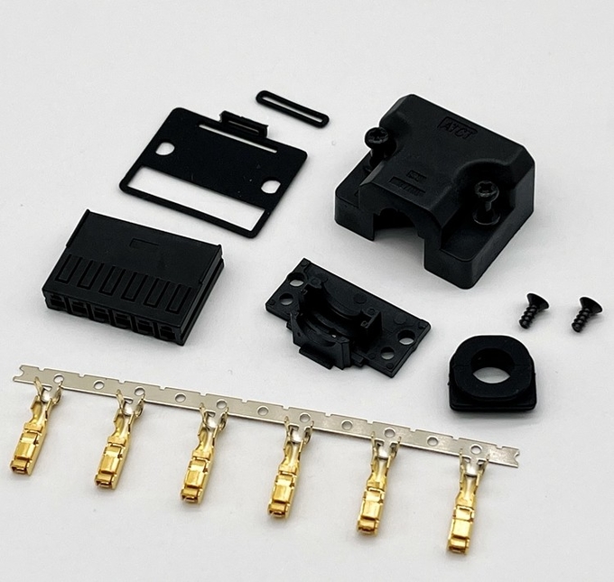 SM-J27S Genuine Servo Motor Power Plug With Contact Material Phosphorous Bronze 0