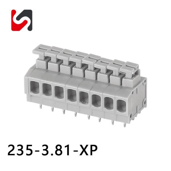 Quality SHANYE BRAND 235-3.81 3.81mm pitch phoenix 5 amp pcb terminal block connector for sale