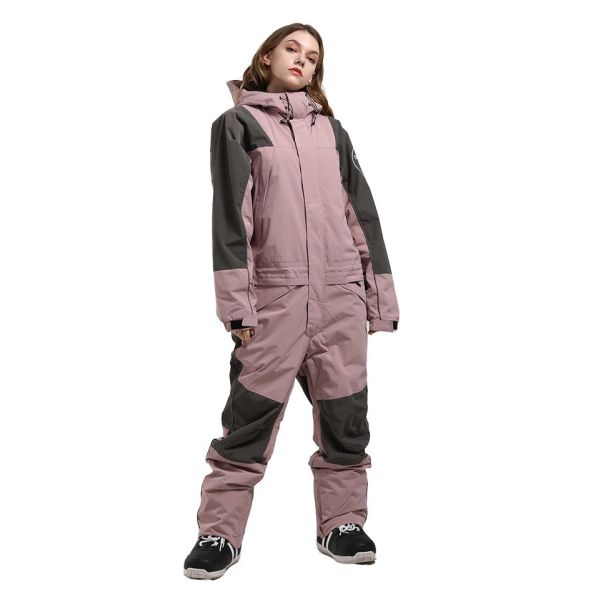 Quality Windproof and Waterproof Custom One Piece Ski Suit Perfect for Snowboarding for sale