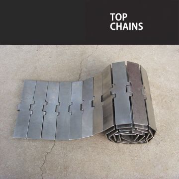 Quality Modular Food Beverage Flat Top Conveyor Chain 820 Series for sale