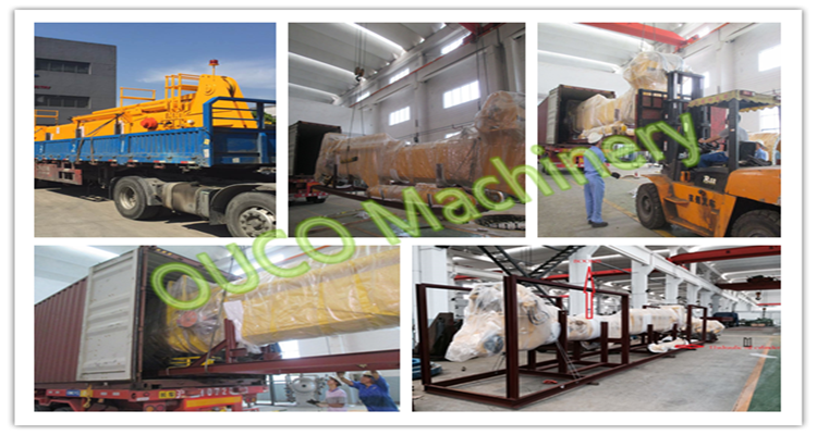 Marine crane 40t hydraulic crane with ABS Class and advanced components