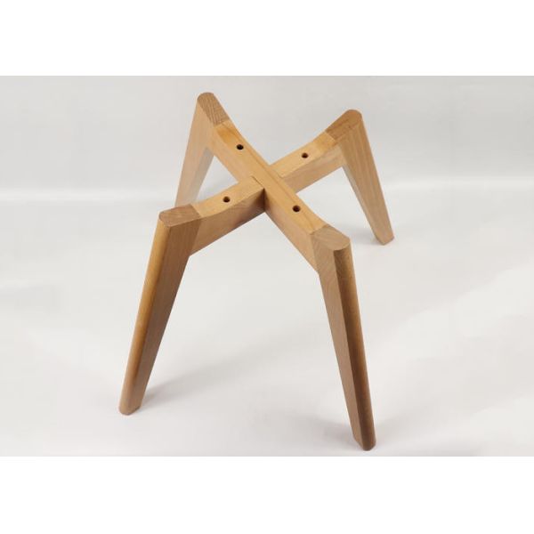 Quality Impact Resistant Beech Wood Legs , Replacement Dining Chair Legs for sale