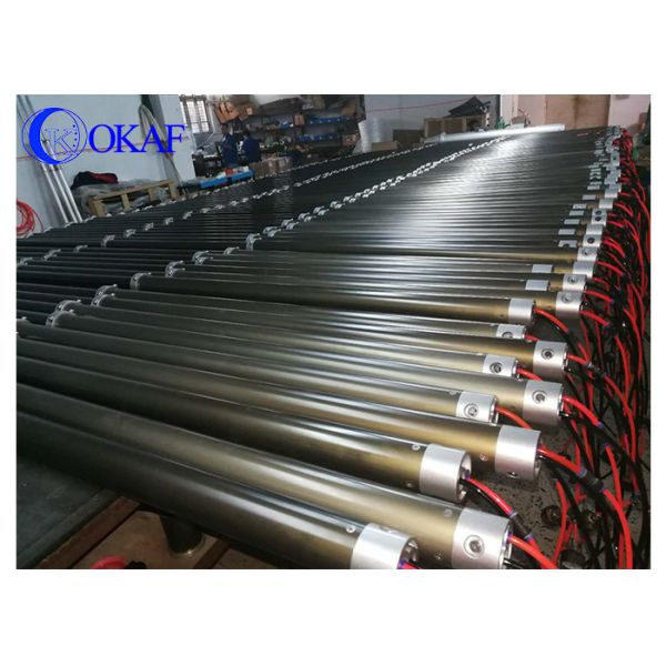 Quality Anodized Aluminum Pneumatic Telescopic Mast 4.2M 5.7M for sale