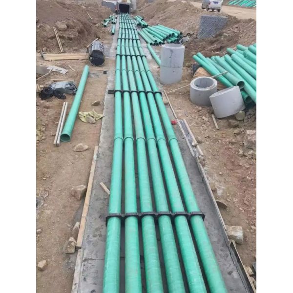 Quality FRP Power Fiber Reinforced Pipe Underground Power Pipe With Inner Diameter Of 200 High  Strenght for sale